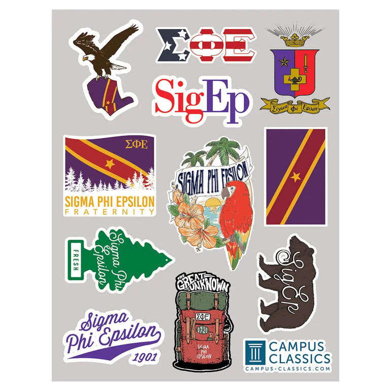 Sigma Phi Epsilon (SigEp) Apparel & Gifts – Campus Classics