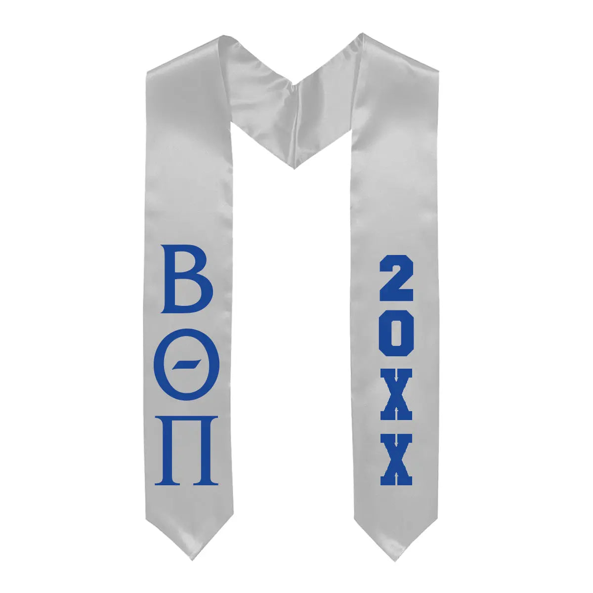 Beta White Greek Letter Graduation Stole – Campus Classics