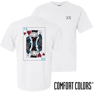 White King of Hearts Short Sleeve Tee - Campus Classics