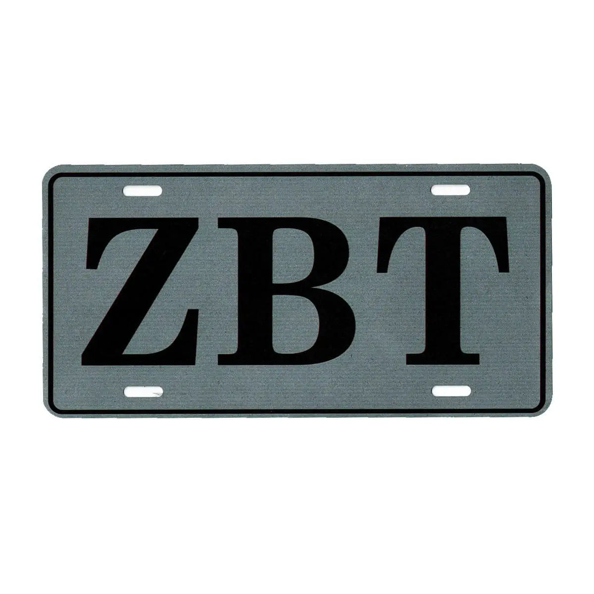 ZBT License Plate – Campus Classics