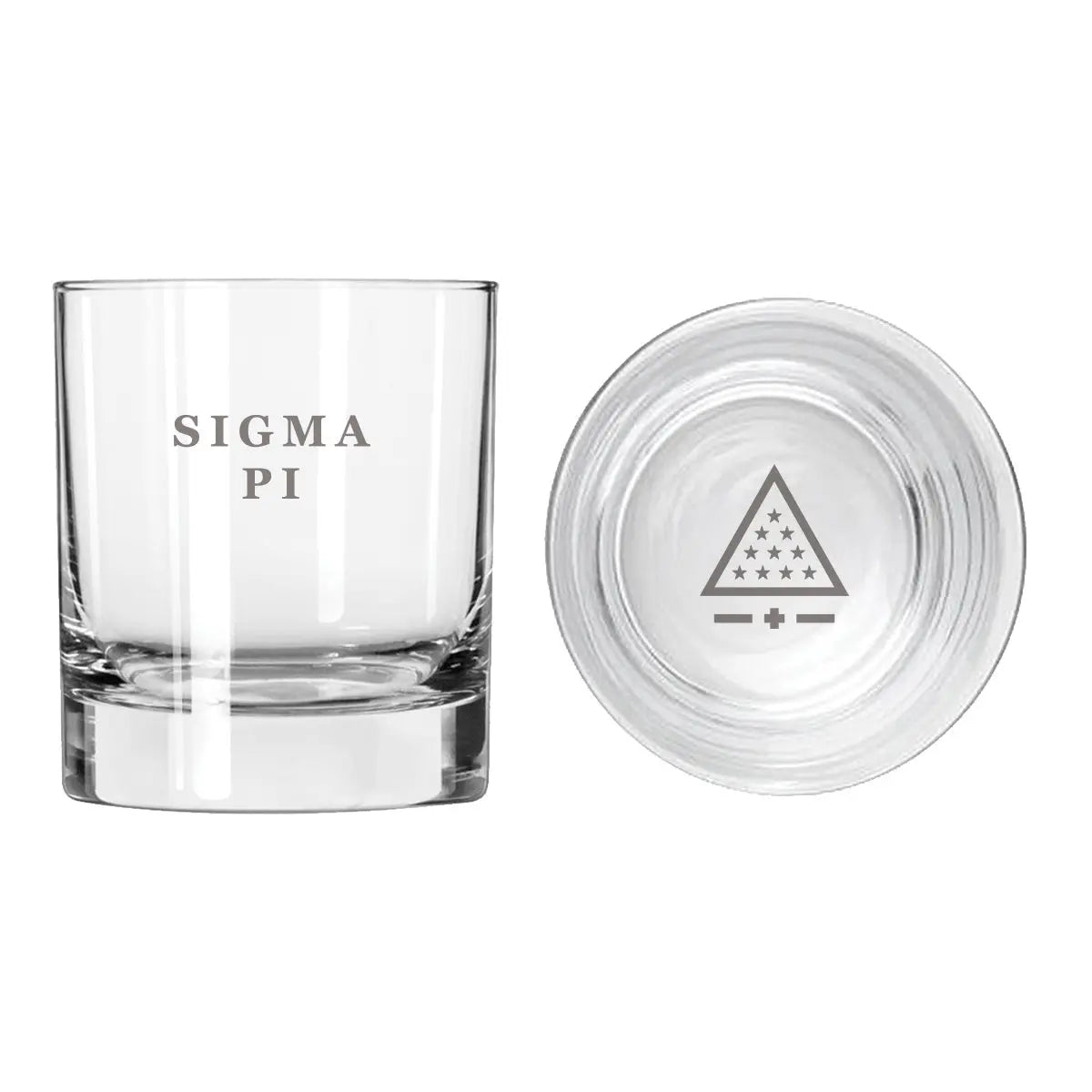 New! Sigma Pi Fraternity Legacy Rocks Glass – Campus Classics